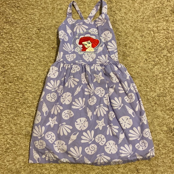 Disney | Dresses | Disney Purple Ariel Summer Dress | Poshmark